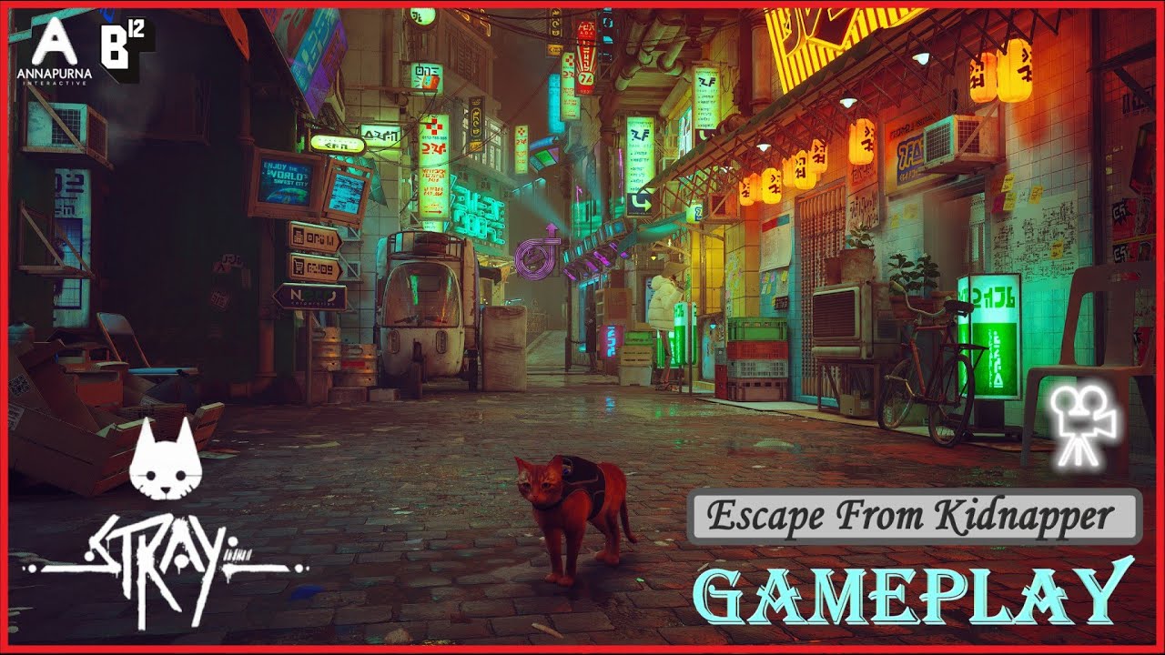 Stray || Escape [ Gameplay ] @Pirated-Gamer - YouTube