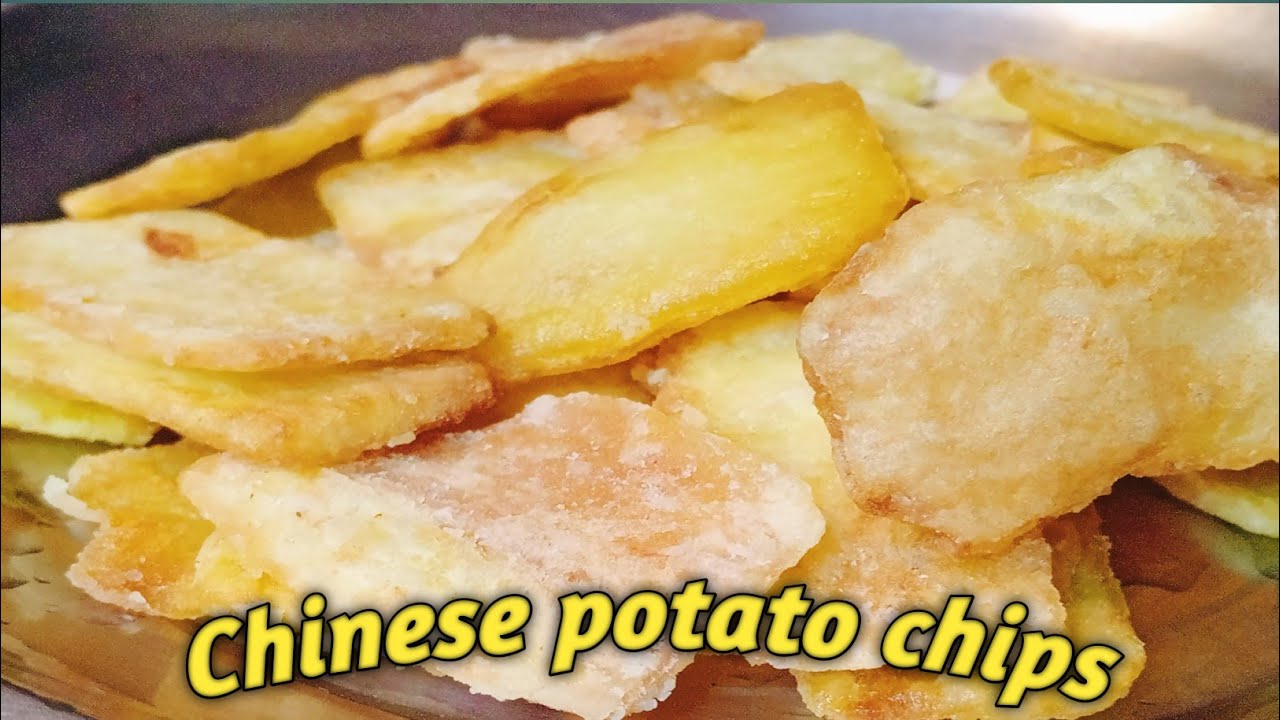 Chinese potato chips recipe // new style potato chips recipe // how to ...