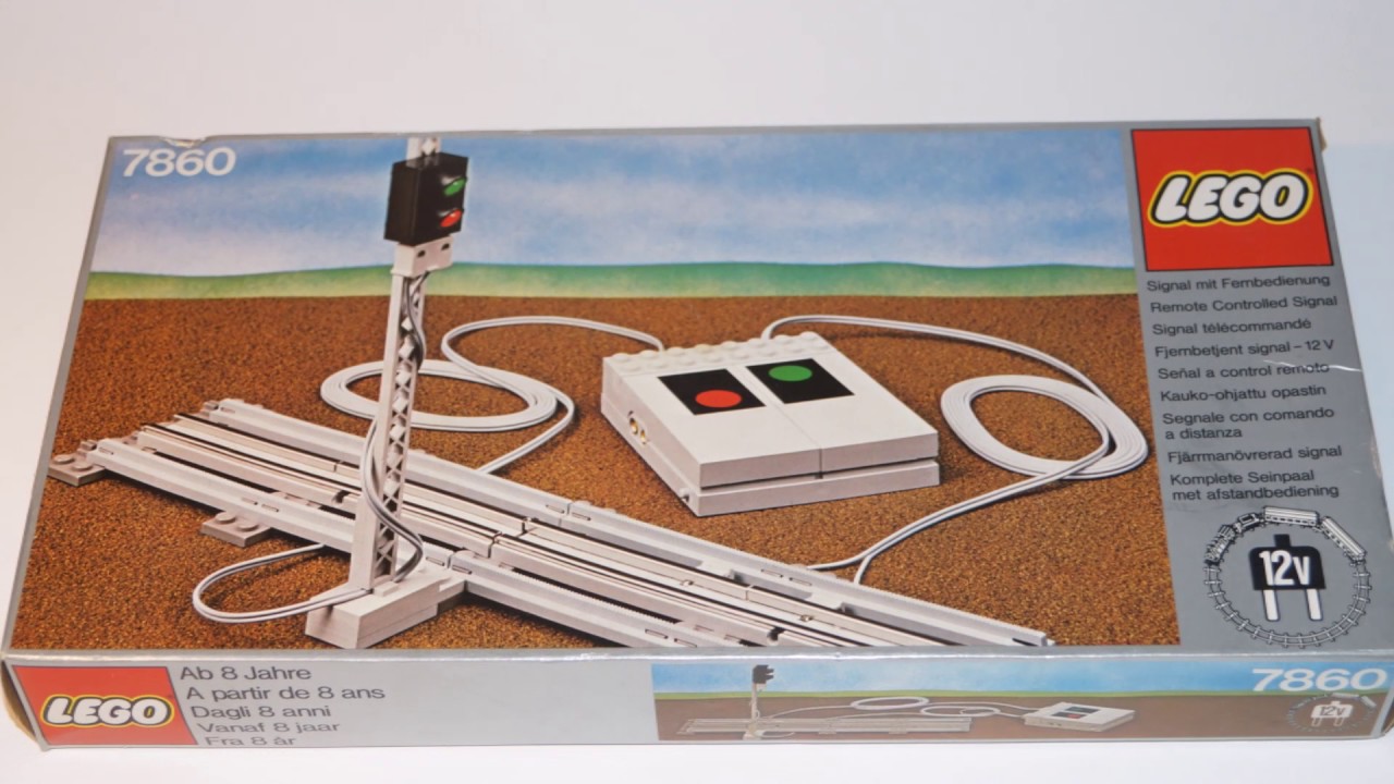 Episode 15 - Lego Train 7860 Remote Controlled Signal 12 V - YouTube