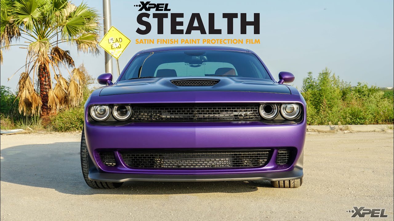 #STEALTHcat - Full XPEL STEALTH Satin Finish Wrapped Dodge Challenger ...