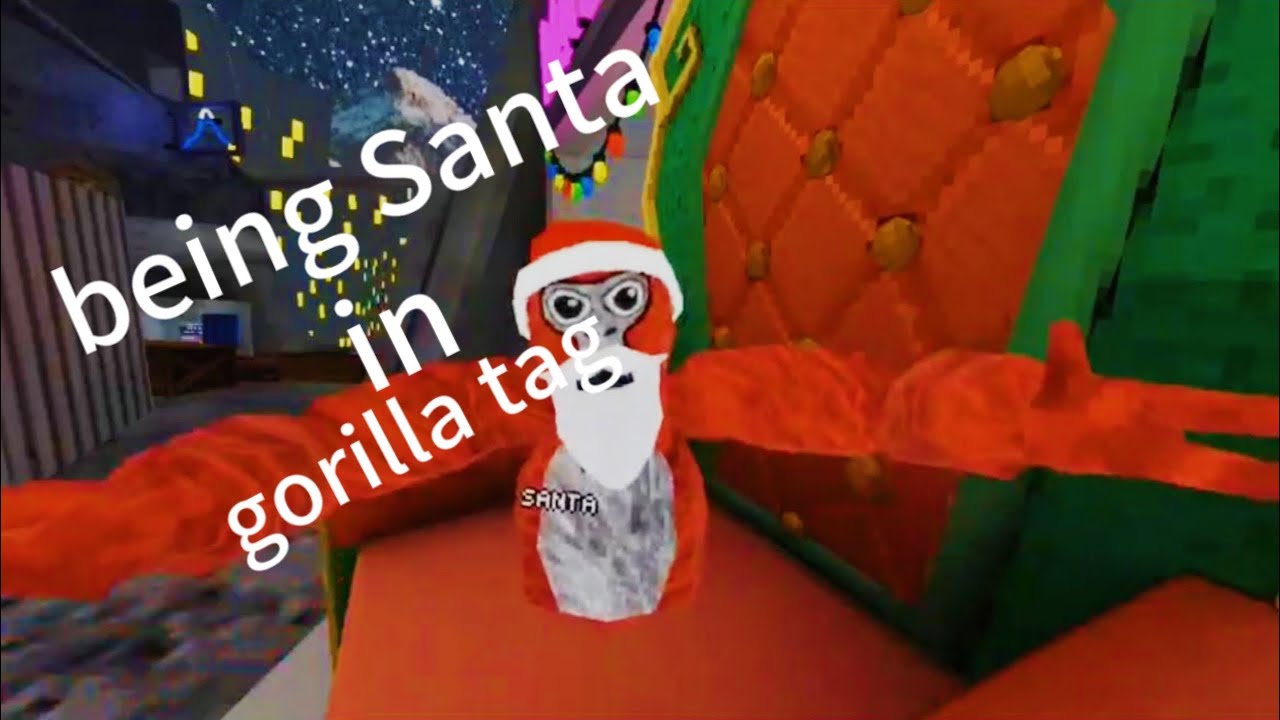 I Became Santa in GTAG #gorillatag - YouTube