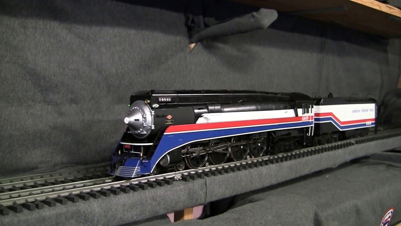 MTH GS-4 Freedom w/PS3 (One Gauge) - YouTube