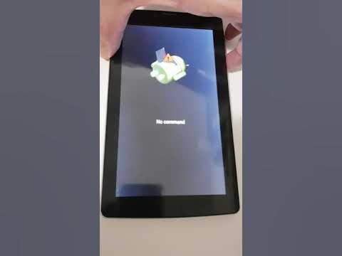 Hard Reset tablet HOW no command - YouTube