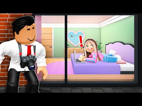 I Caught My Creepy Landlord SPYING On Me.. (Roblox Full Movie)