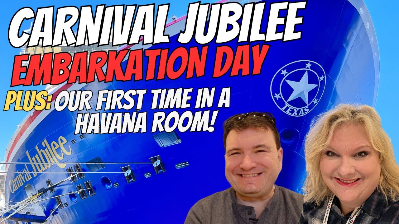 Boarding BRAND-NEW Carnival JUBILEE! What's Different? | Our First stay ...