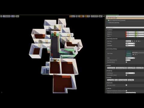 Unreal Engine "Wave Function Collapse 3D" - Floor generation with apartments - YouTube