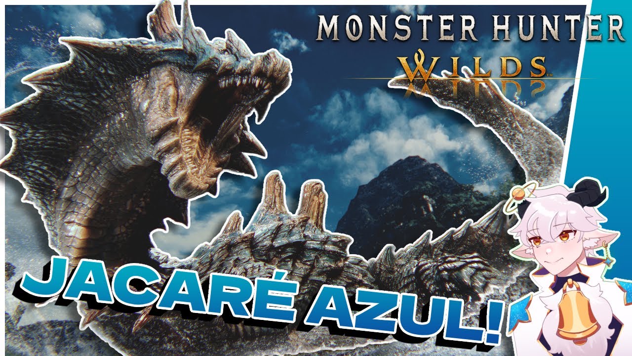 MONSTER HUNTER WILD - JACARÉ AZUL E SERJIO ESTÃO DE VOLTA! - YouTube