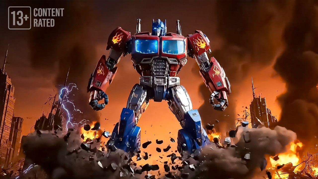 Gorilla vs Optimus Prime | Infinity Gauntlet Transformation Battle (13 ...