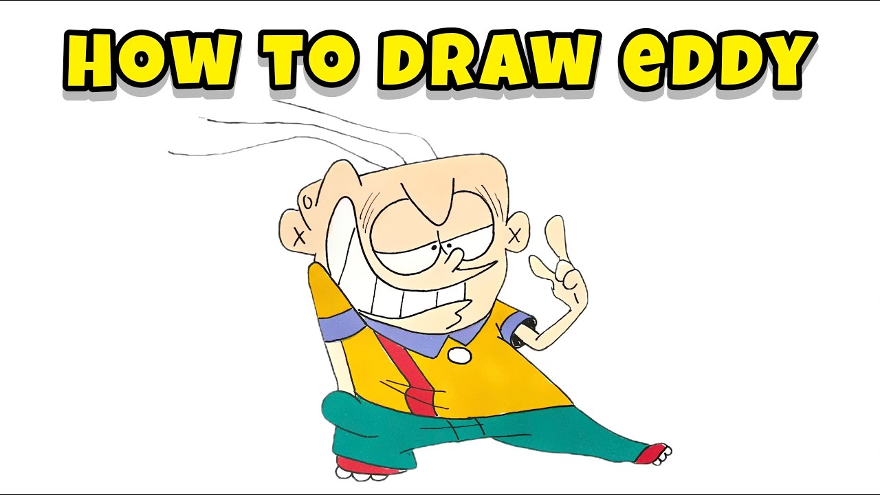 How to Draw Short and Grumpy 12-Year-Old Boy Eddy – Beginner's Guide to ...