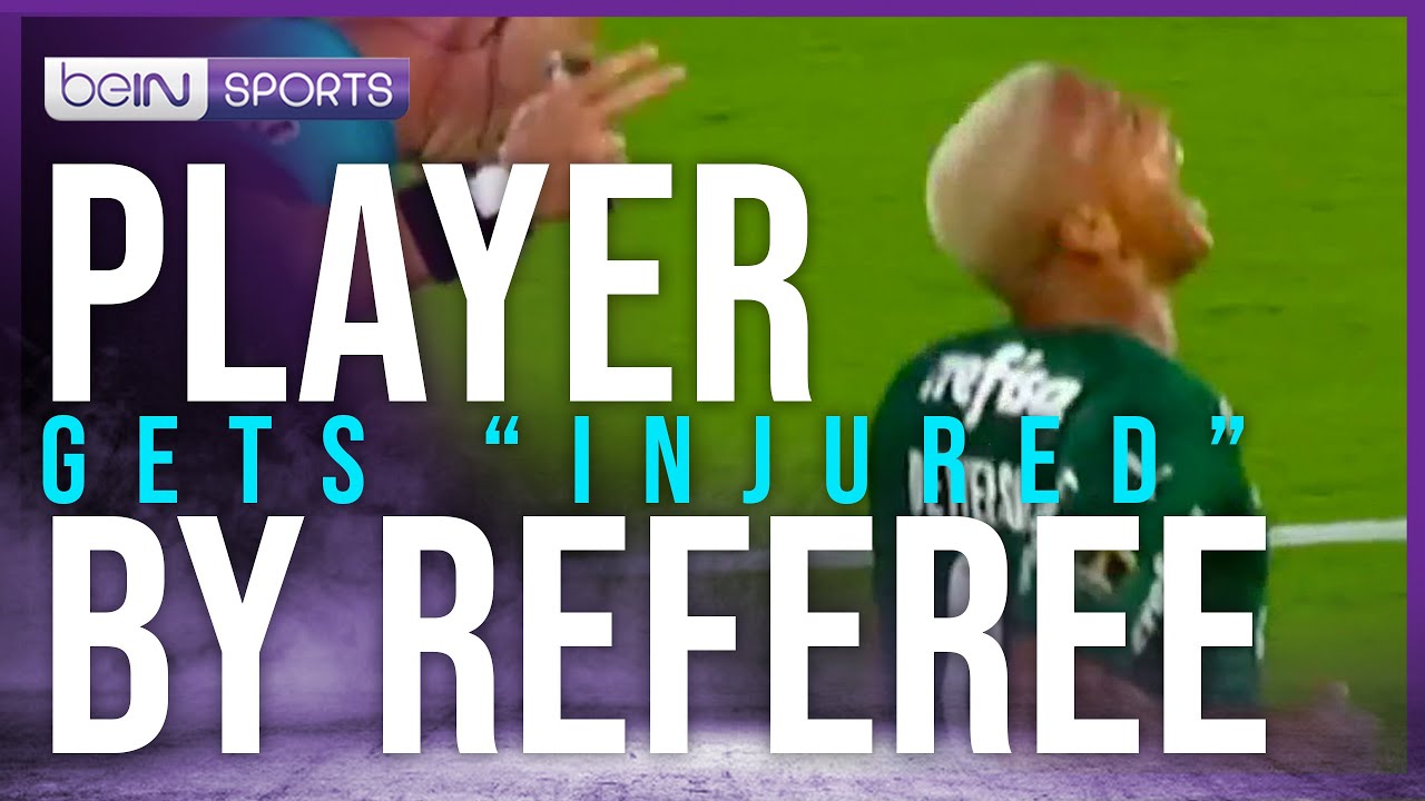 Dayverson fakes injury while patted by referee - YouTube