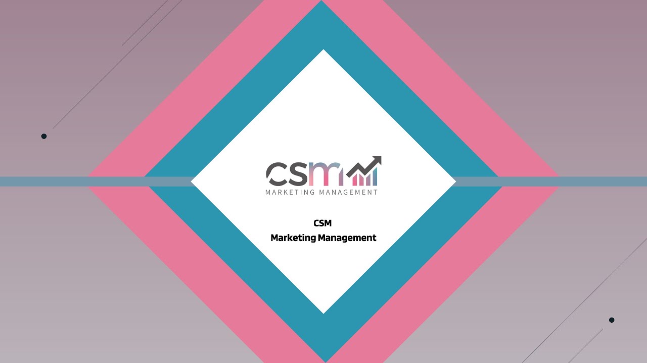 CSM Marketing Presents: Introduction to Marketing - YouTube