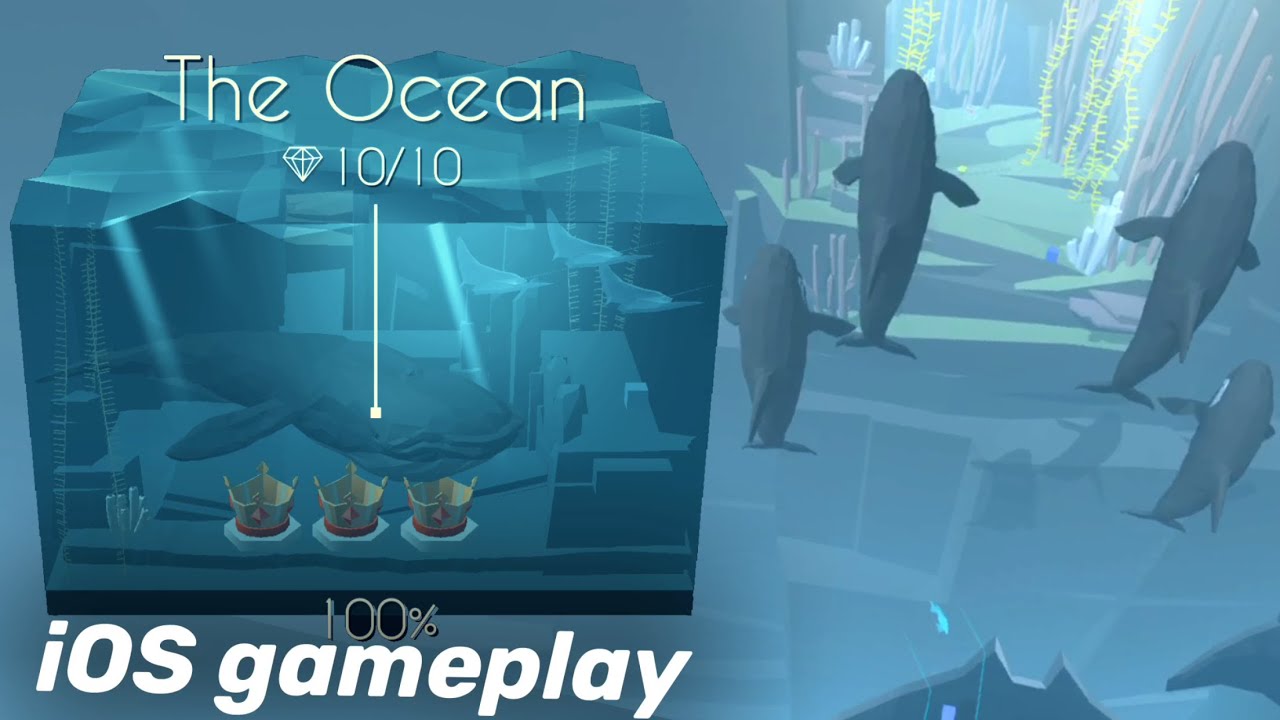 Dancing Line - The Ocean [iOS OFFICIAL] - YouTube