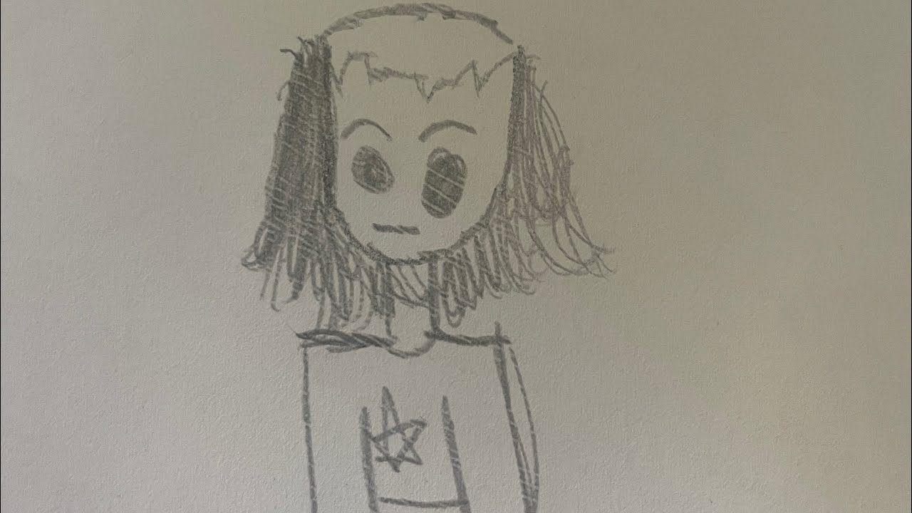 How o draw a weird and crazy character - YouTube
