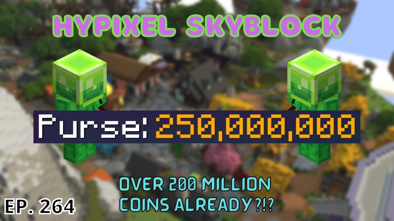 How I Made Over 200 Million Coins With Slime Minions! I Hypixel ...