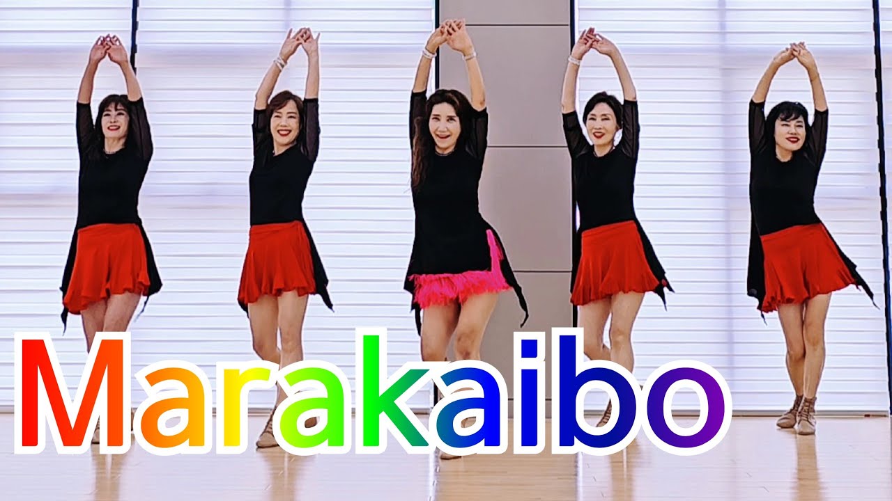 Marakaibo Line Dance |Intermediate|다이나믹한 리듬|중급라인댄스 - YouTube