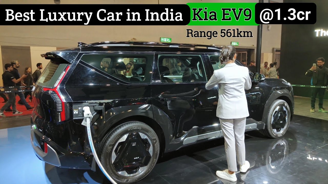 Kia EV9 Best luxury Car Lounch in India l Kia EV9 Price Features N 561km Range Detail Video 🙏 ...
