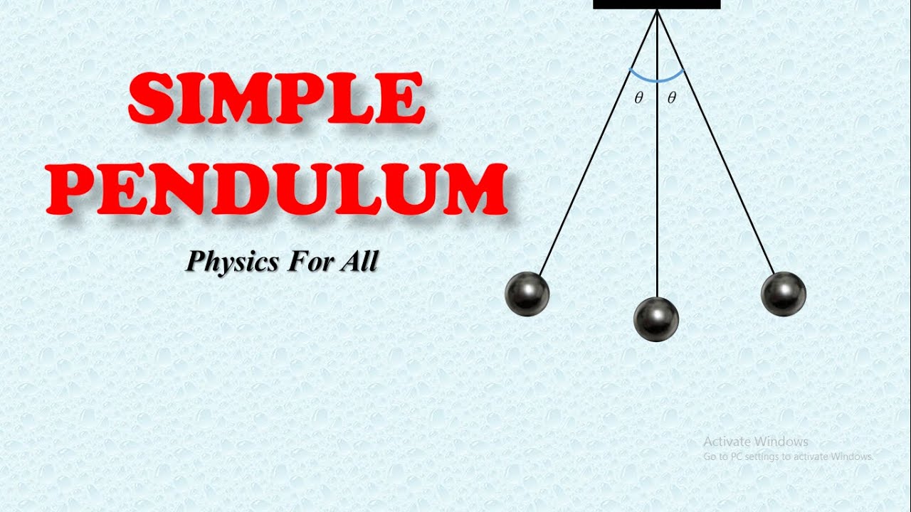 Simple Pendulum | Time Period of Simple Pendulum l SHM | FSc Part 1 ...