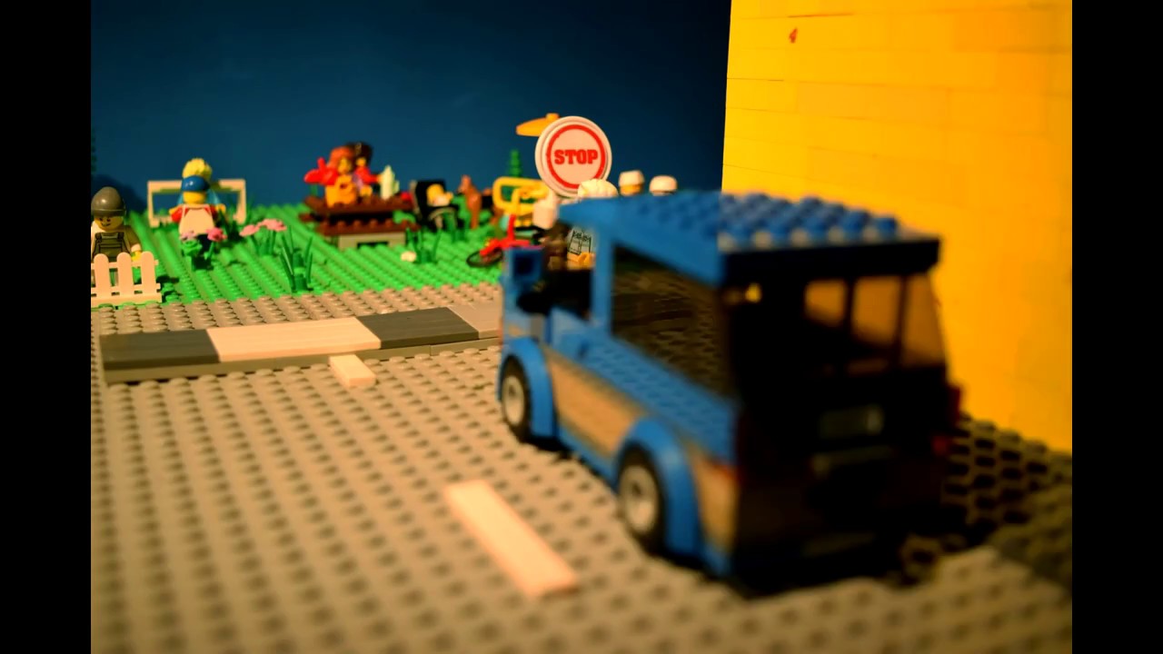 Lego Hot Dog Stand - YouTube