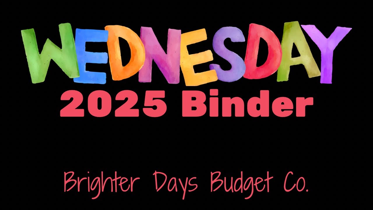 Wednesday 2025 Binder | Saving $75 towards yearly challenges | March 5 ...