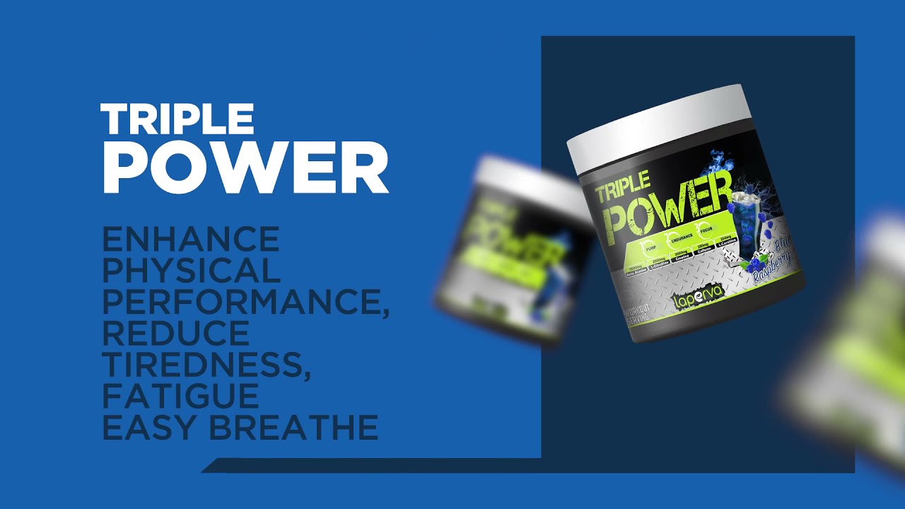 LAPERVA Triple Power Pre-Workout - YouTube