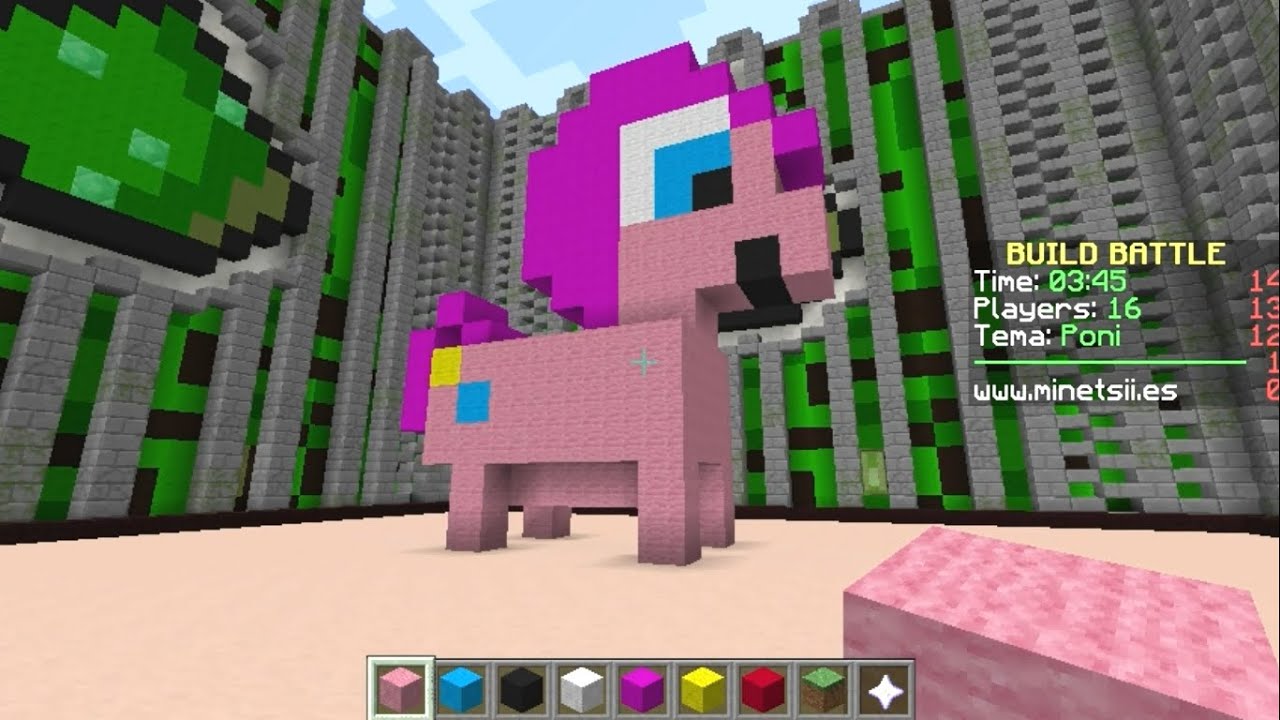 Minecraft Build Battle - Loquendo (PONY) - YouTube