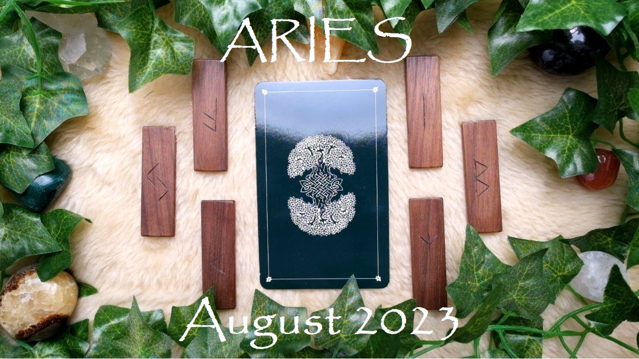 Rune Reading with Tarot - ARIES - August 2023 - YouTube
