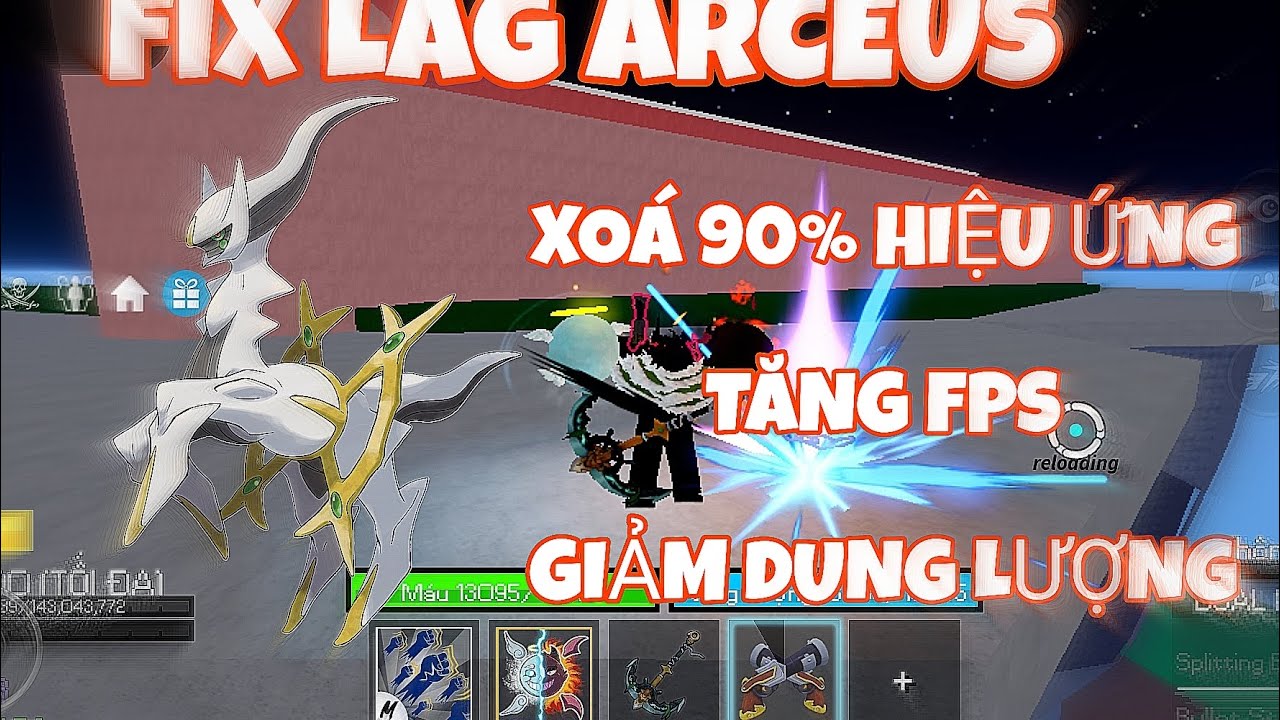 FIX LAG ROBLOX VNG ARCEUS | xoá 90% hiệu ứng, tăng fps cực mượt # ...