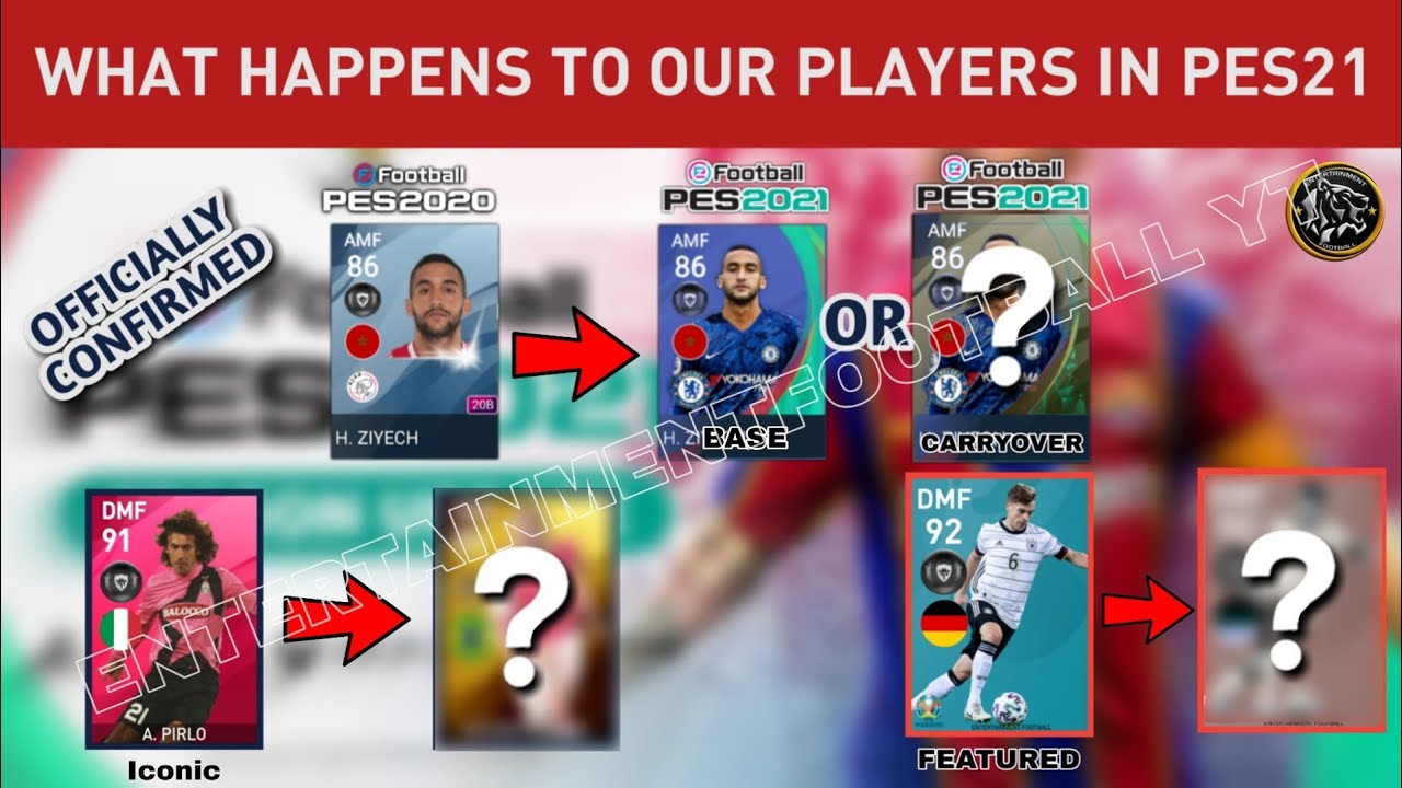 WHAT HAPPENS TO OUR PLAYERS IN PES 21 || PLAYER CARDS - OFFICIALLY ...