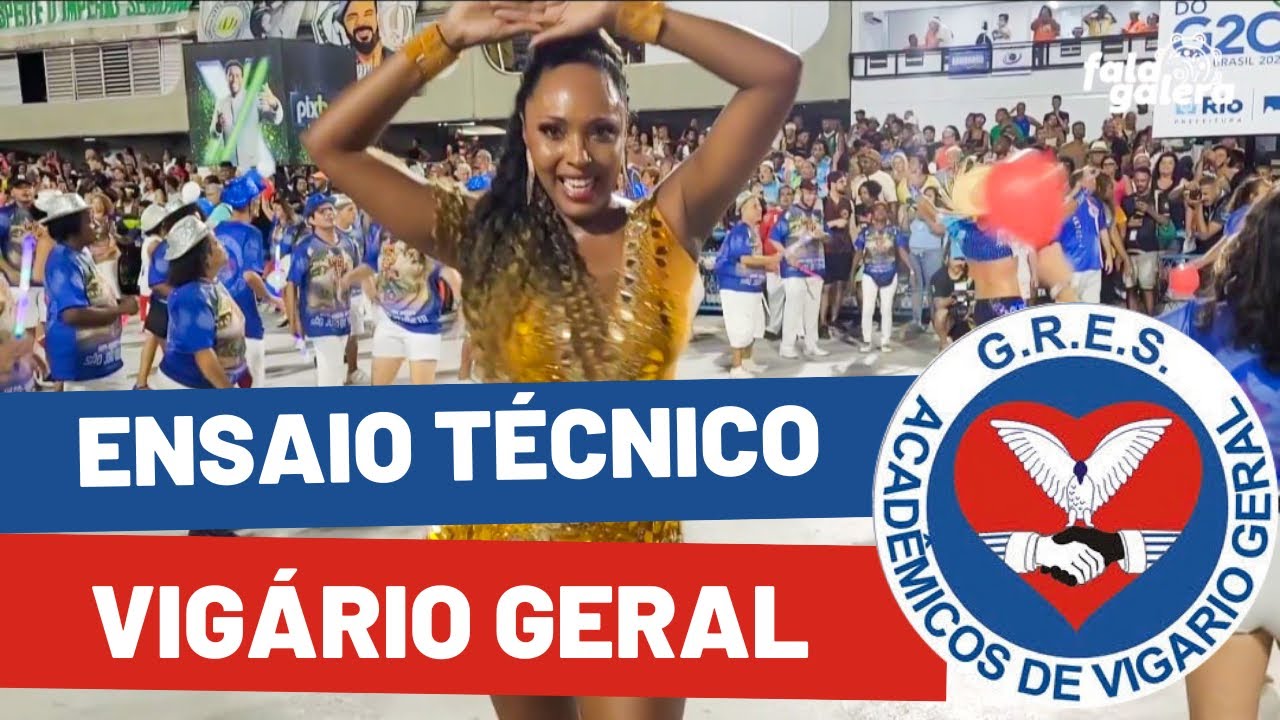 VIGÁRIO GERAL 2024 || ENSAIO TÉCNICO - YouTube