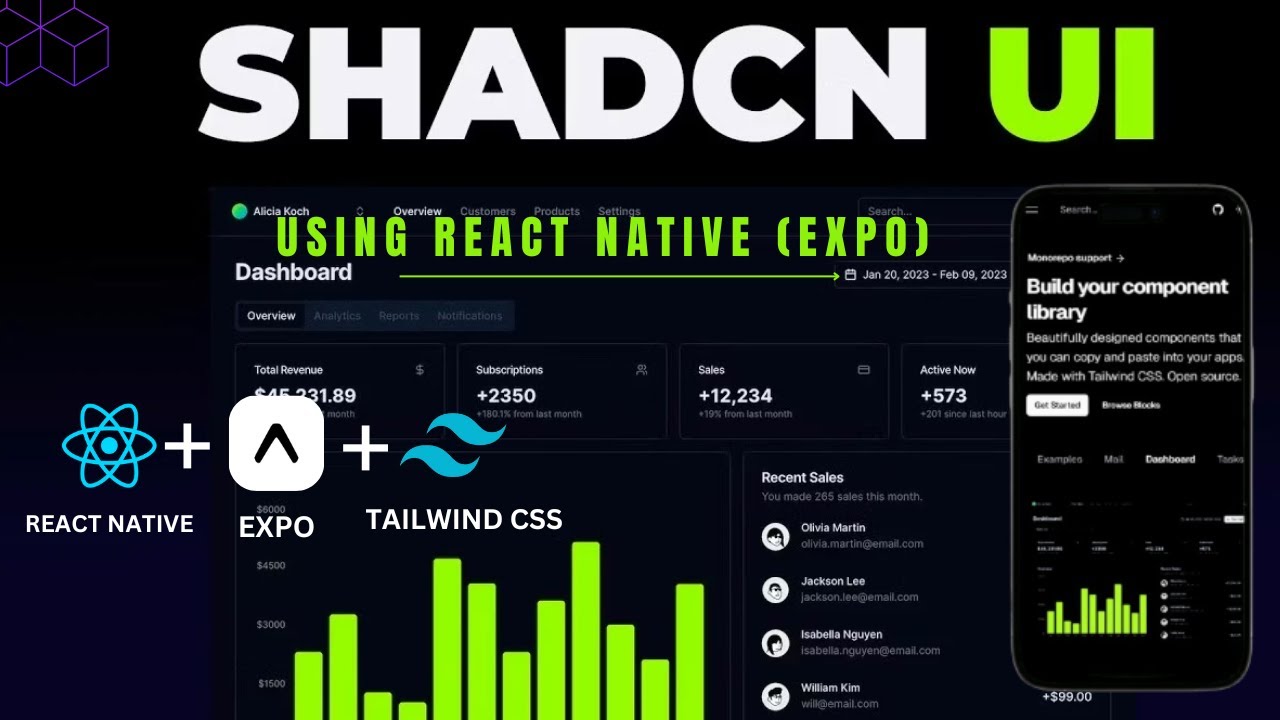 🔴 How to install shadcn UI in react native(EXPO)🚀 - YouTube