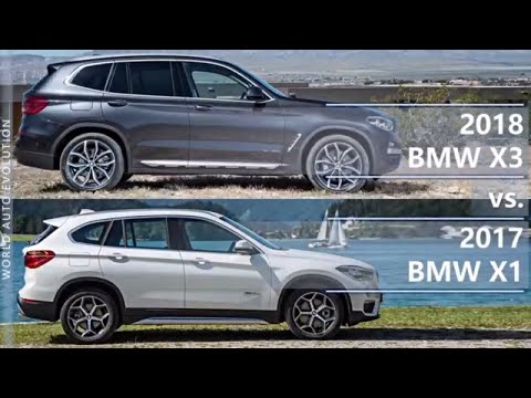 2018 BMW X3 vs 2017 BMW X1 - What's the difference? (technical comparison)