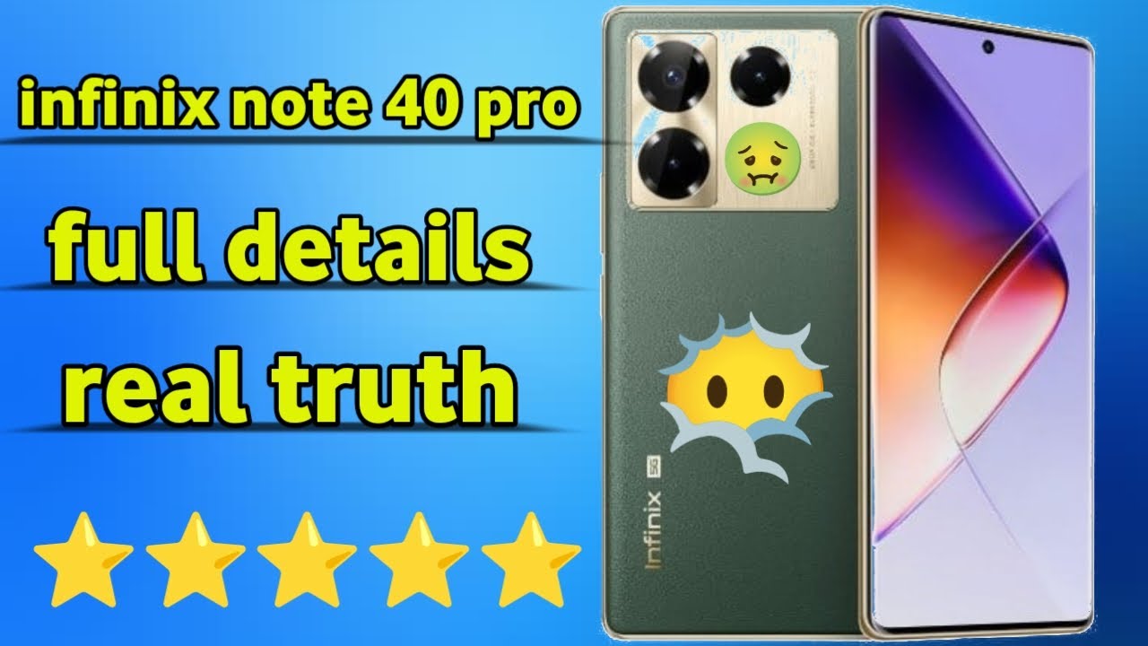 "Ultimate Infinix Note 40 pro Review: Features, Performance & Tips!"☺️ ...