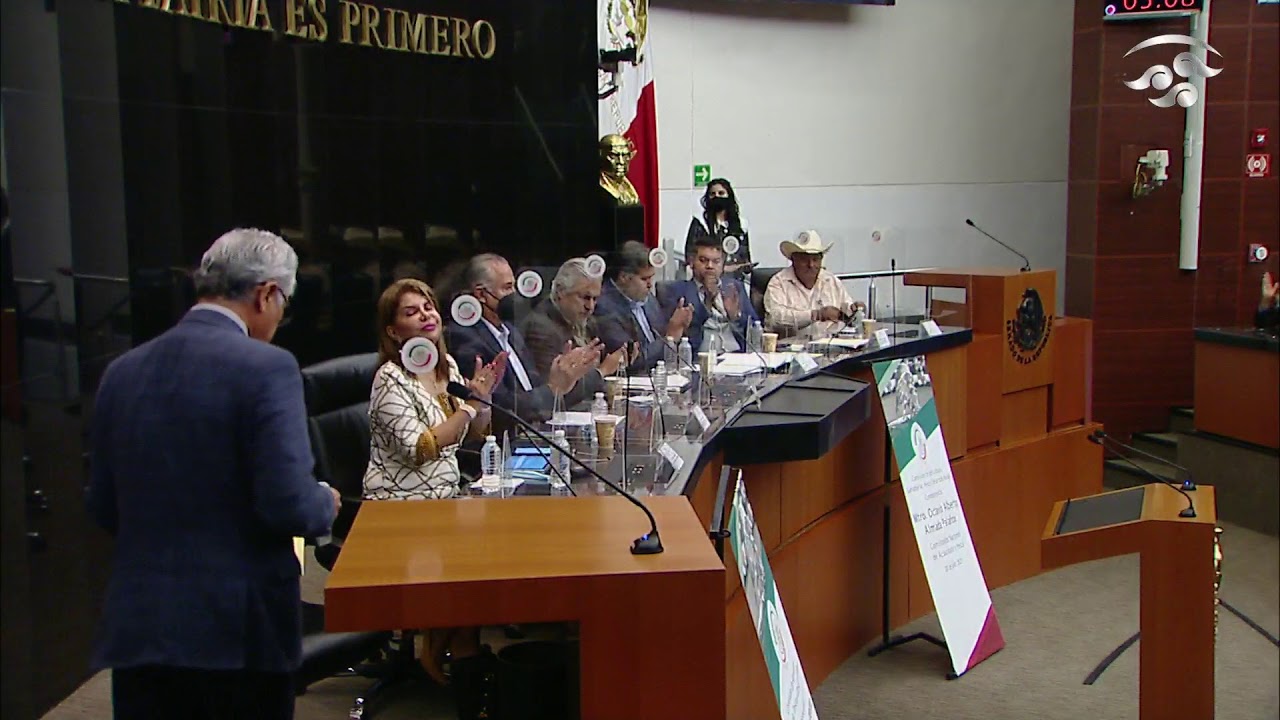 Comparecencia de Octavio Alberto Almada Palafox, Comisionado Nacional ...