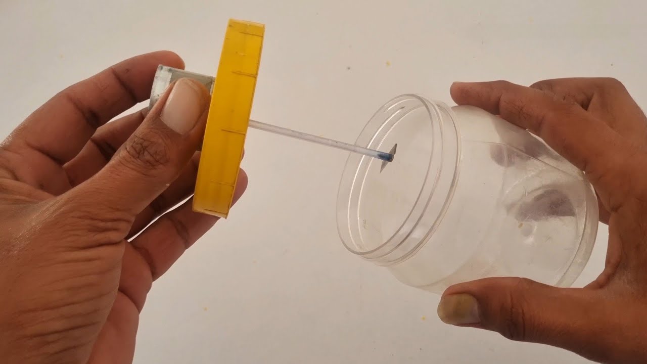 How to make a mixer machine at home - YouTube