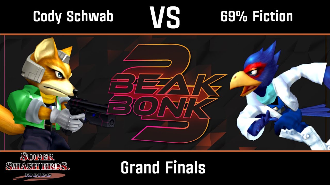 Cody Schwab (Fox) vs 69% Fiction (Falco) - Melee Grand Finals - Beak ...