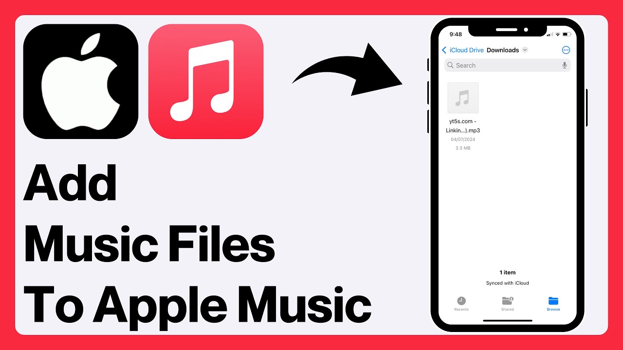 How to Add Music From Files to Apple Music on iPhone! (2024) - YouTube