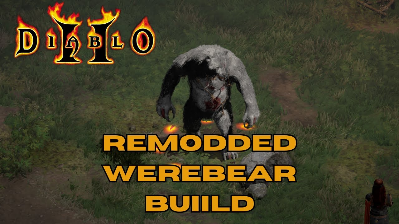 Diablo 2 ReModded | Werebear Avalanche Build Guide - YouTube