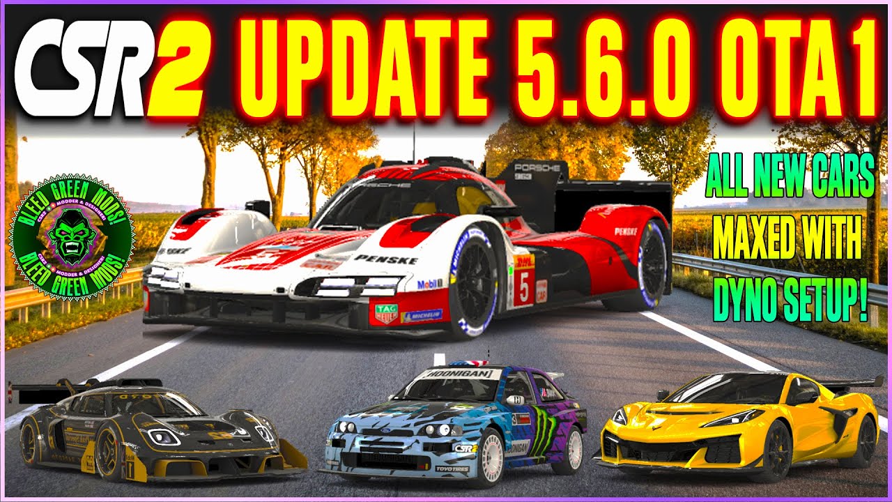 CSR2 | 🔥UPDATE 5.6.0 OTA1🔥 | ALL NEW CARS MAXED WITH DYNO! - YouTube