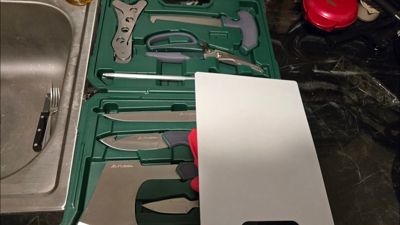 FLISSA 10pc. Game Processing Kit Review - YouTube