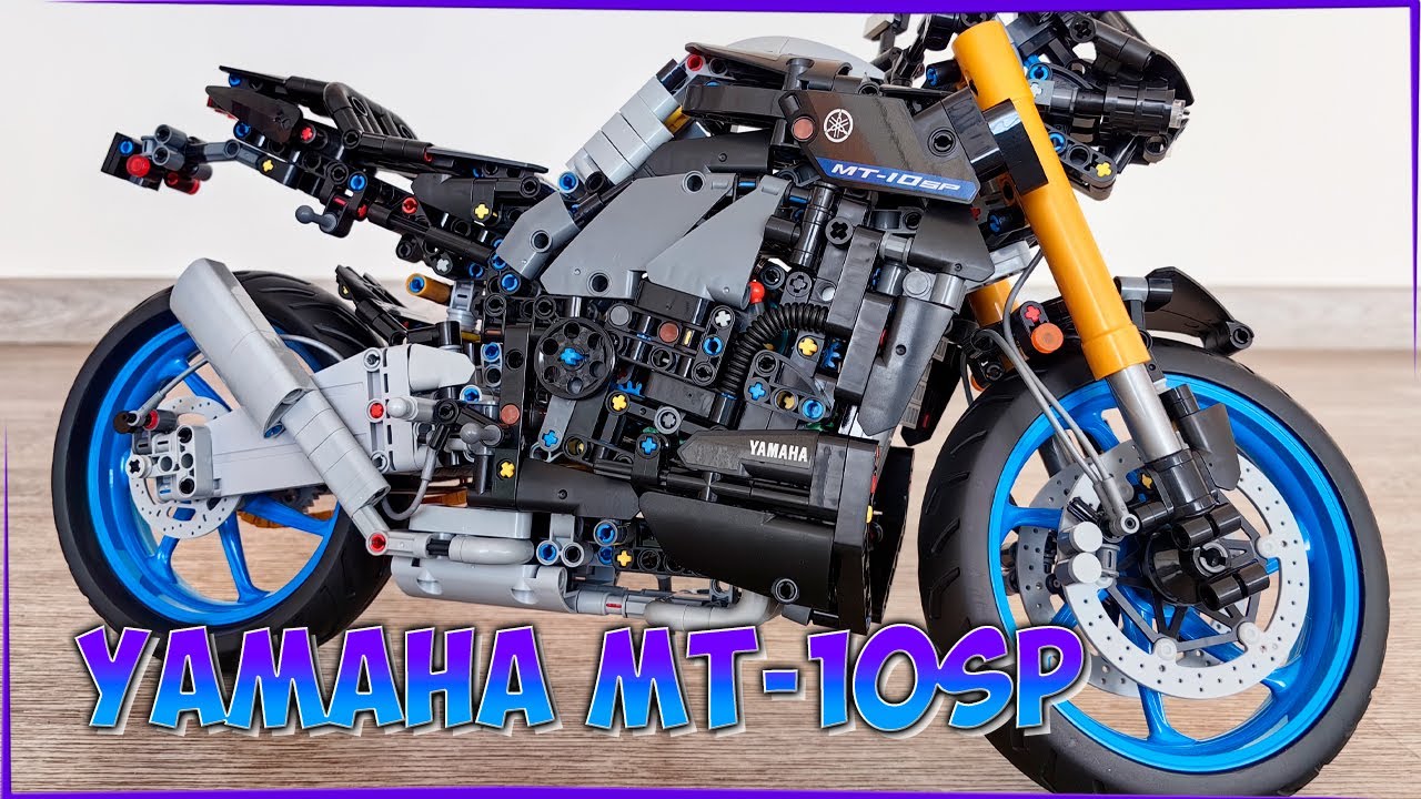 Аналог конструктора LEGO Technic - Yamaha MT - 10SP - YouTube