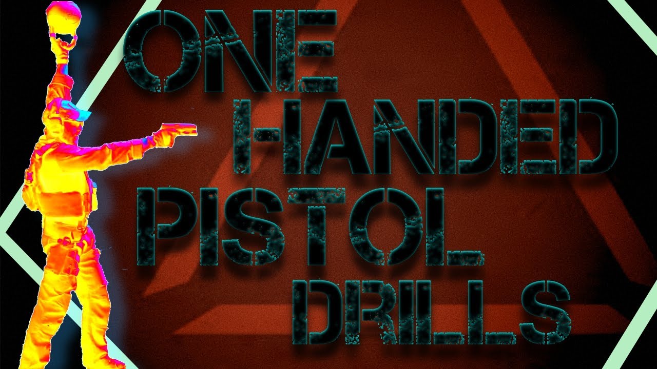 One Handed Pistol Accuracy Drill With a Kettlebell - YouTube
