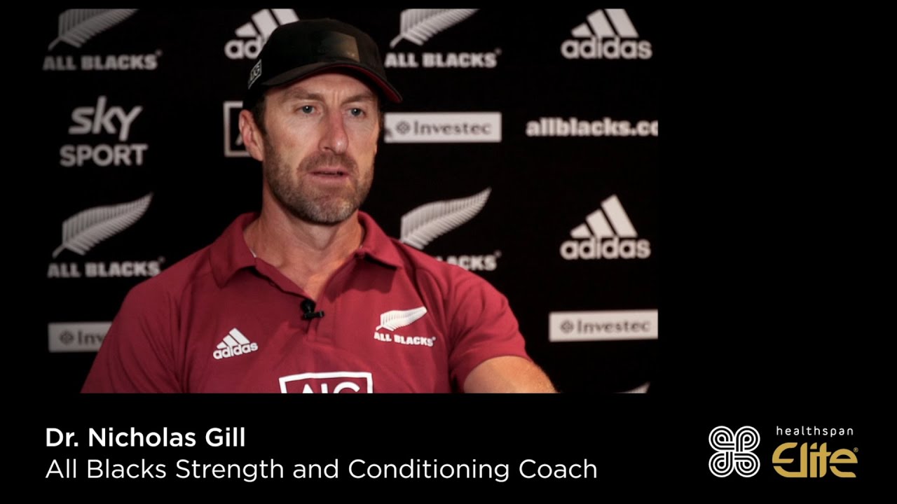 All Blacks Q and A: Dr Nicholas Gill, Strength and Conditioning Coach ...