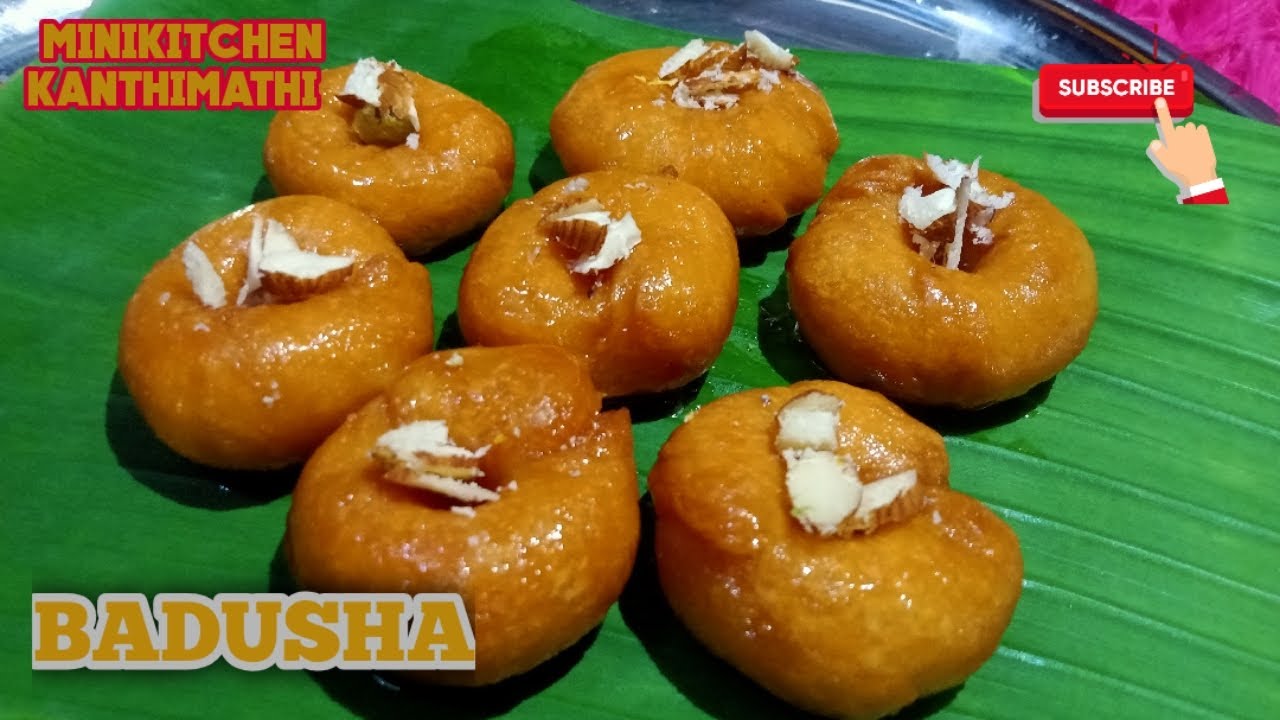 Badusha Recipe in Tamil | பாதுசா சுலபமாக எப்படி செய்யலாம் | How to make ...