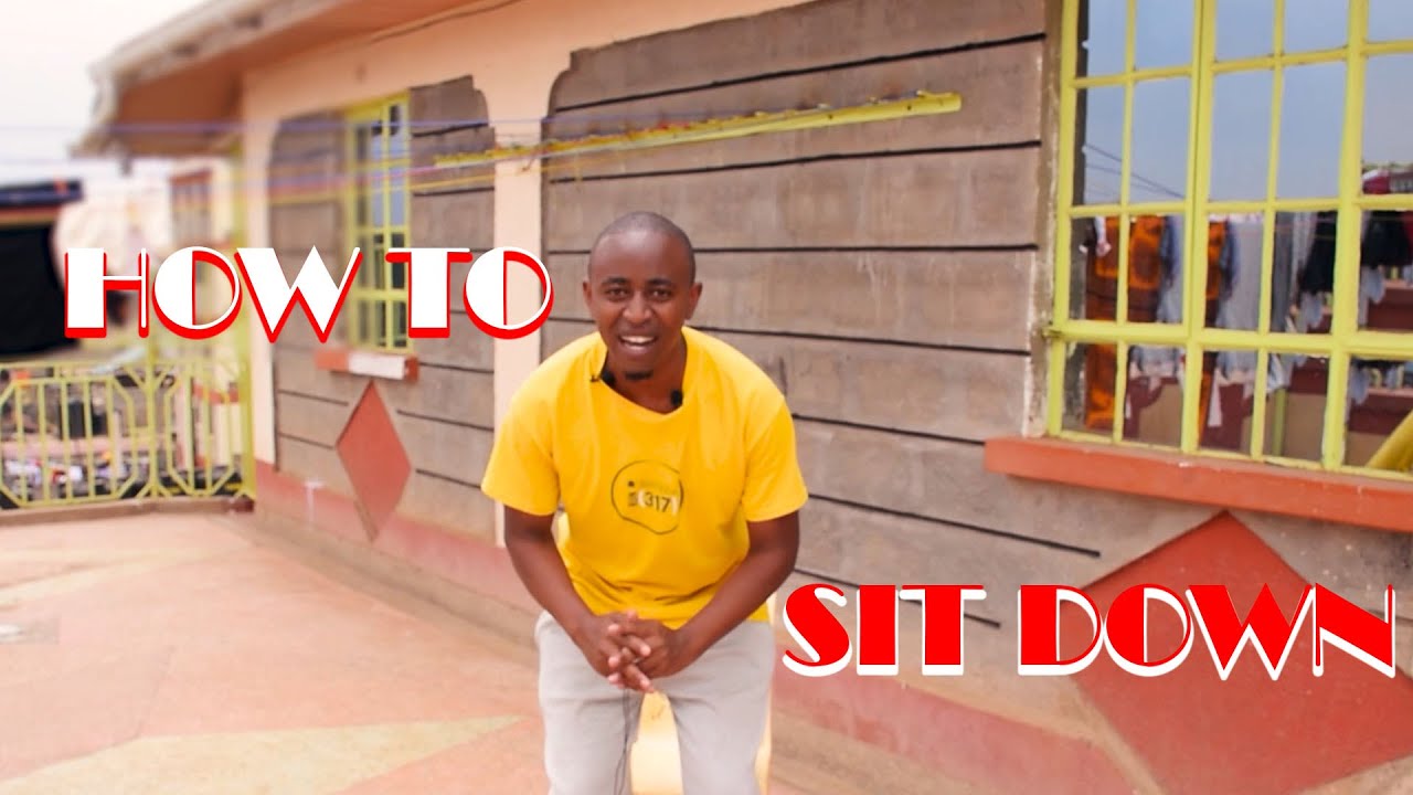 HOW TO SIT DOWN - YouTube