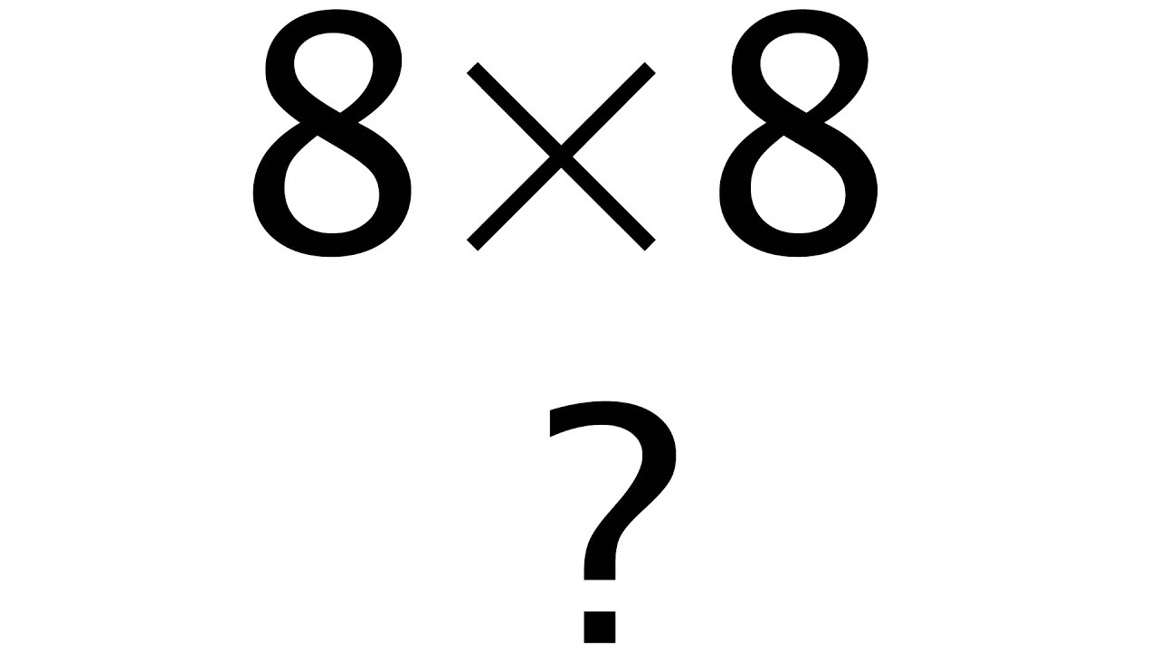 How to multiply small numbers? - YouTube