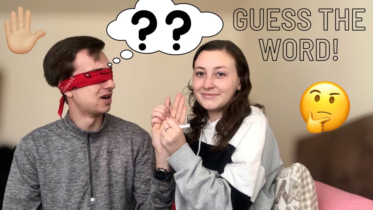GUESS THE WORD | tickle challenge *on hands* - YouTube