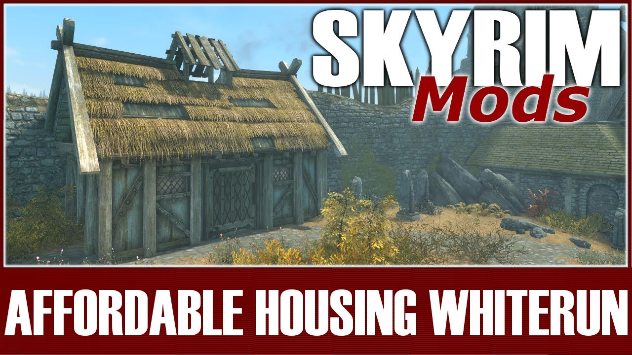 Skyrim SE Mods - Affordable Housing Whiterun - YouTube