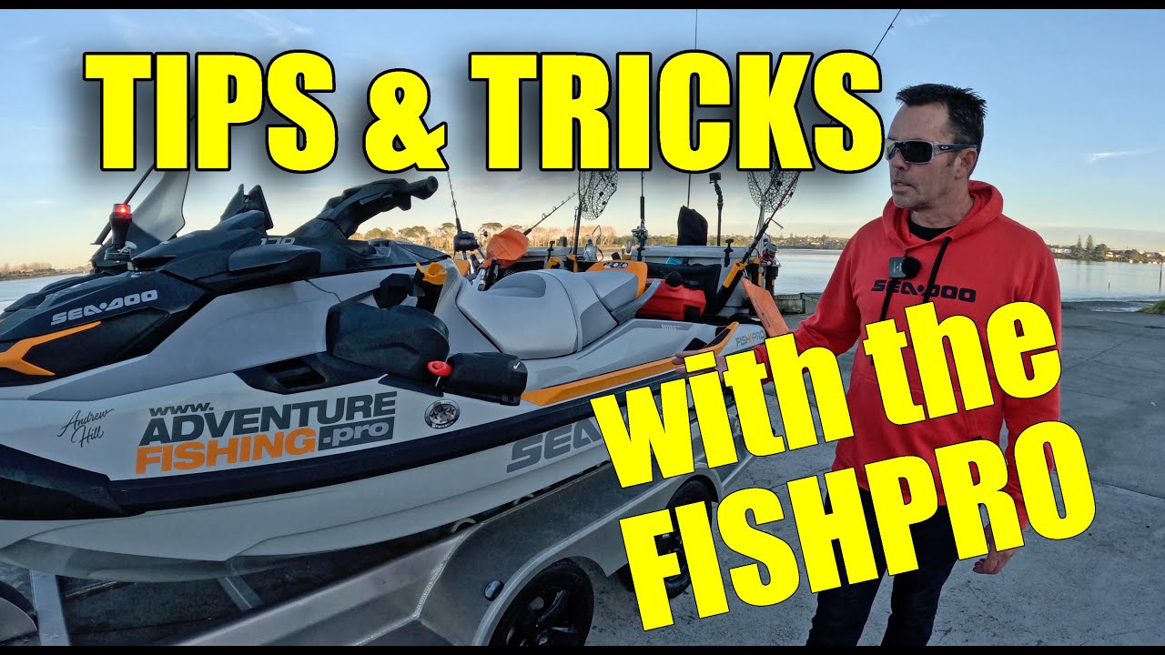 Sea-Doo FISH PRO Trophy walk around, including my tips and go to gear ...