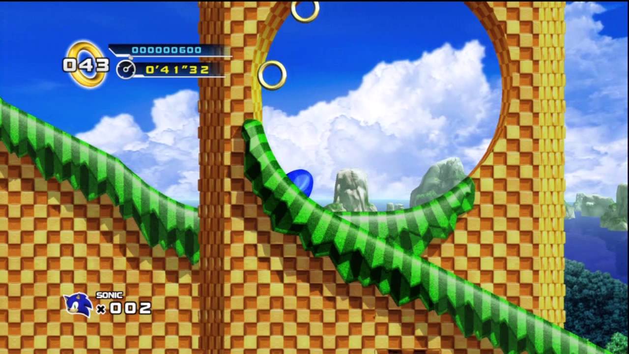 Sonic The Hedgehog 4 Episode I Ep 1 Chapter 1a Splash Hill Zone Act