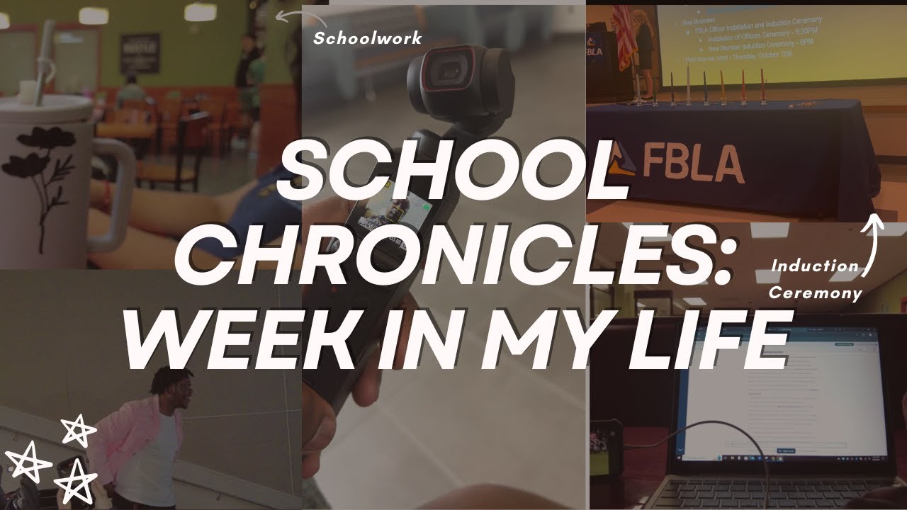 School Chronicles: Week in my Life Vlog| Induction Ceremonies, Birthday ...